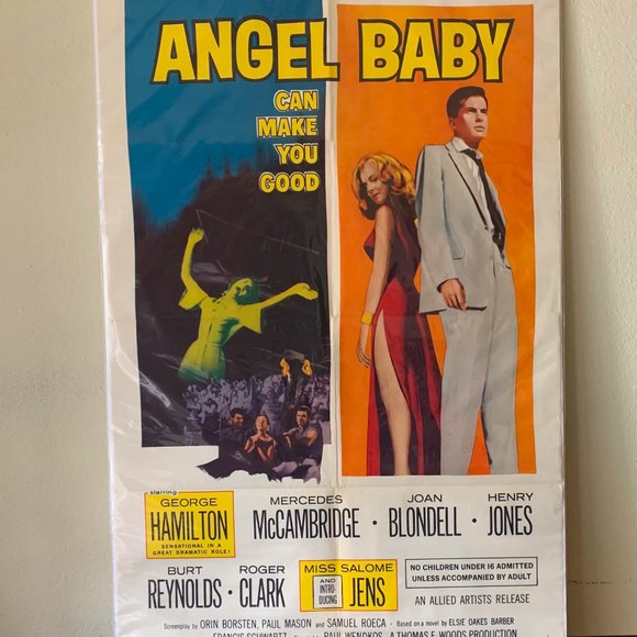 Art | Classic Vintage 1961 Angel Baby Movie Poster | Poshmark